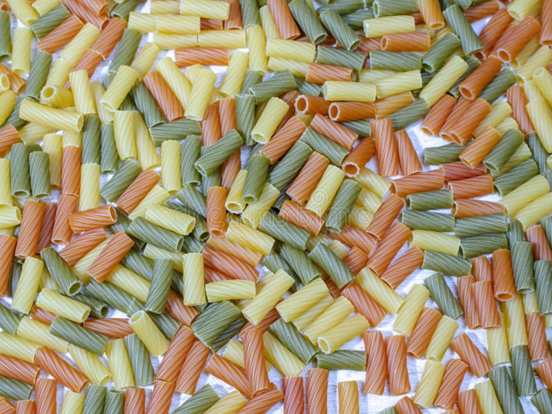 Multi-colored Pasta with the Addition of Natural Vegetable Dye ...