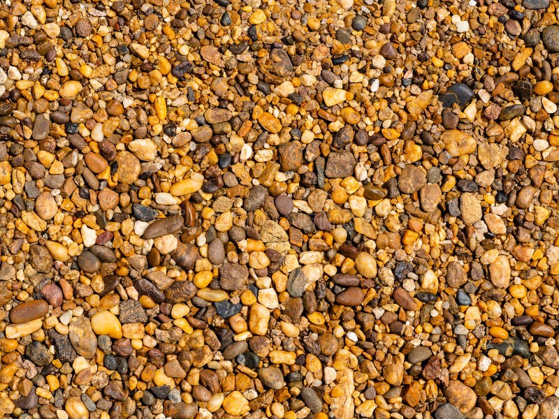 Multi-colored Pebbles on the Beach. Pebble Background Stock Photo ...