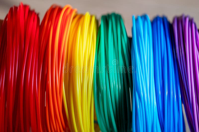 Multi-colored Plastic for Creativity in the Colors of the Rainbow ...