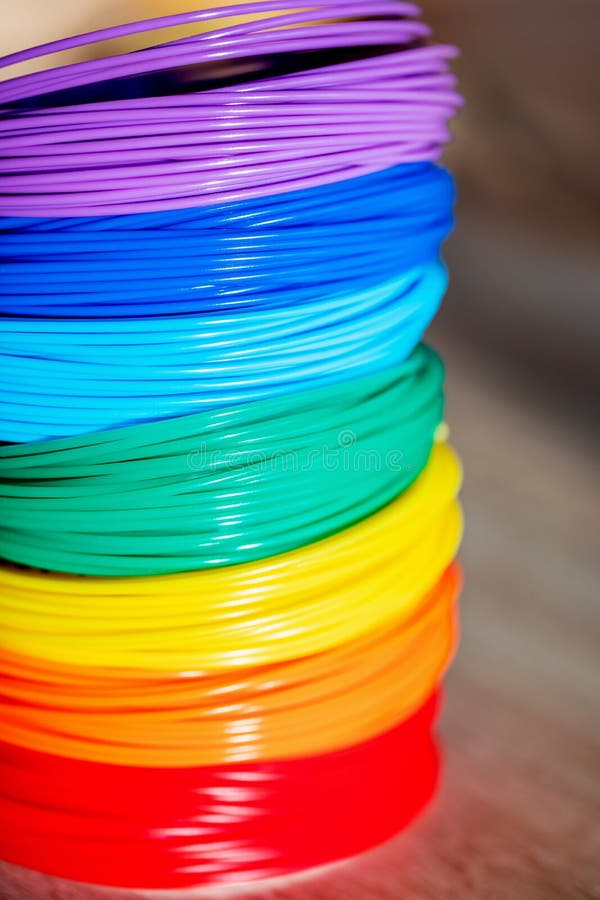Multi-colored Plastic for Creativity in the Colors of the Rainbow ...
