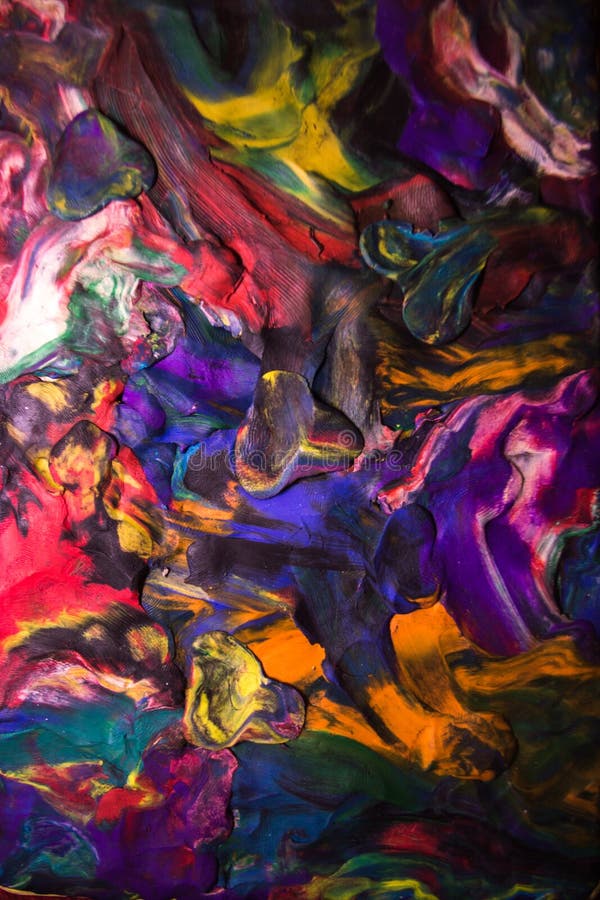 Multi-colored Plasticine Texture Stock Image - Image of multicolored ...