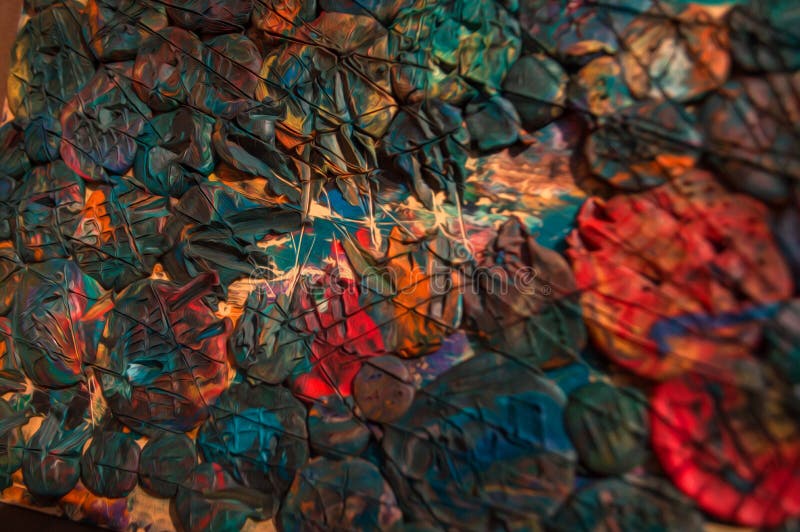 Multi-colored Plasticine Texture Stock Illustration - Illustration of ...