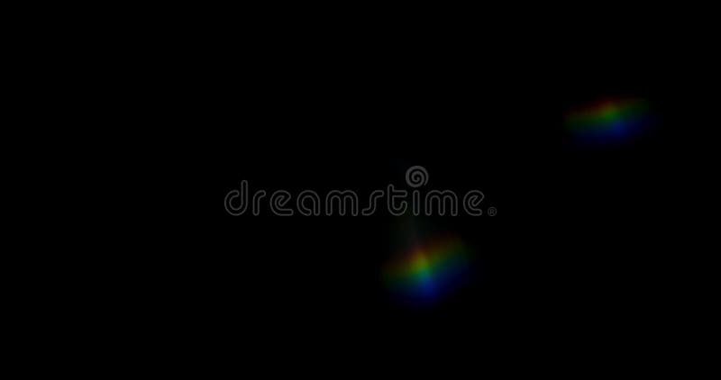 Multi-Colored Rainbow Light Flares Stock Footage - Video of glow, blue ...