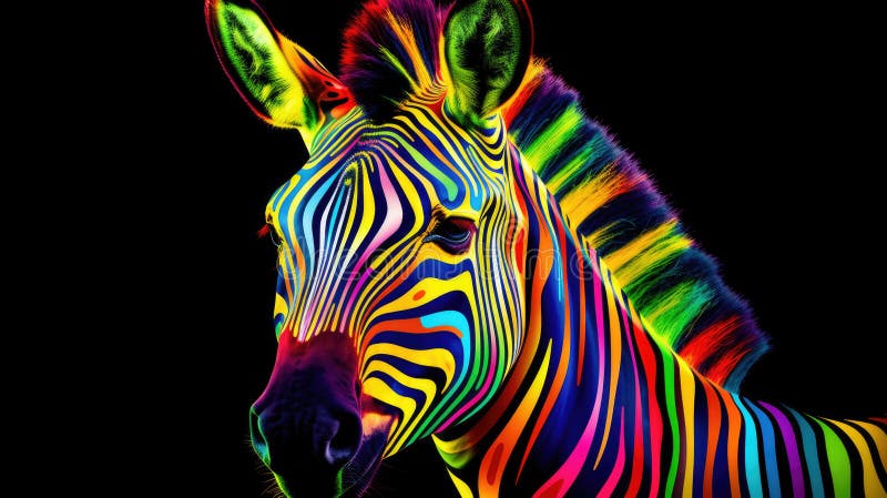 Funny Zebra Neon Stock Photos - Free & Royalty-Free Stock Photos from ...