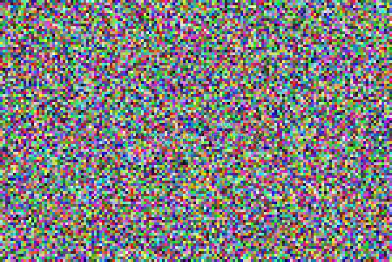 Multi-colored Rectangular Pixel Background. the Texture Consisting of ...