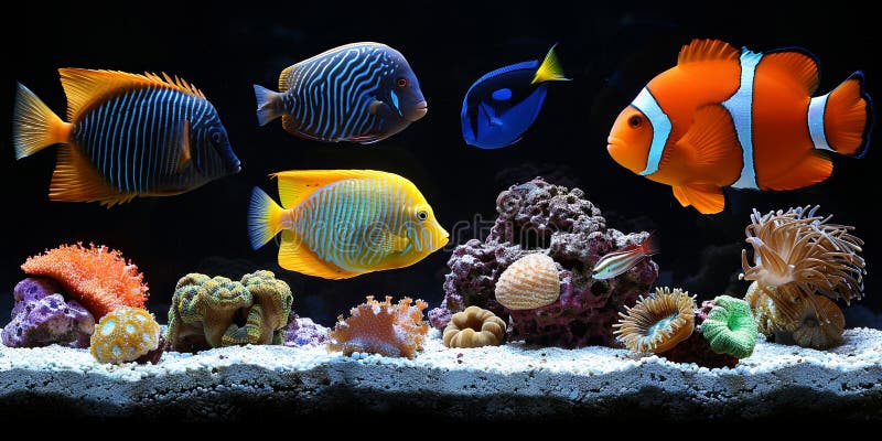 Multi Colored Reefs Under Water Create an Amazing World of Underwater ...