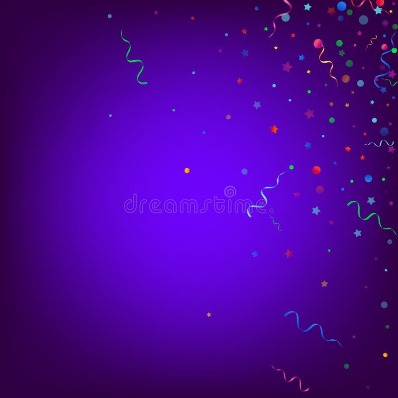 Multi Colored Ribbon Decoration Vector Blue Stock Illustration ...