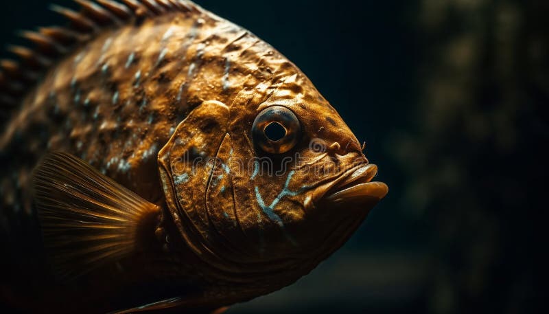 Multi Colored Saltwater Fish Swimming in Tropical Reef, Close Up ...