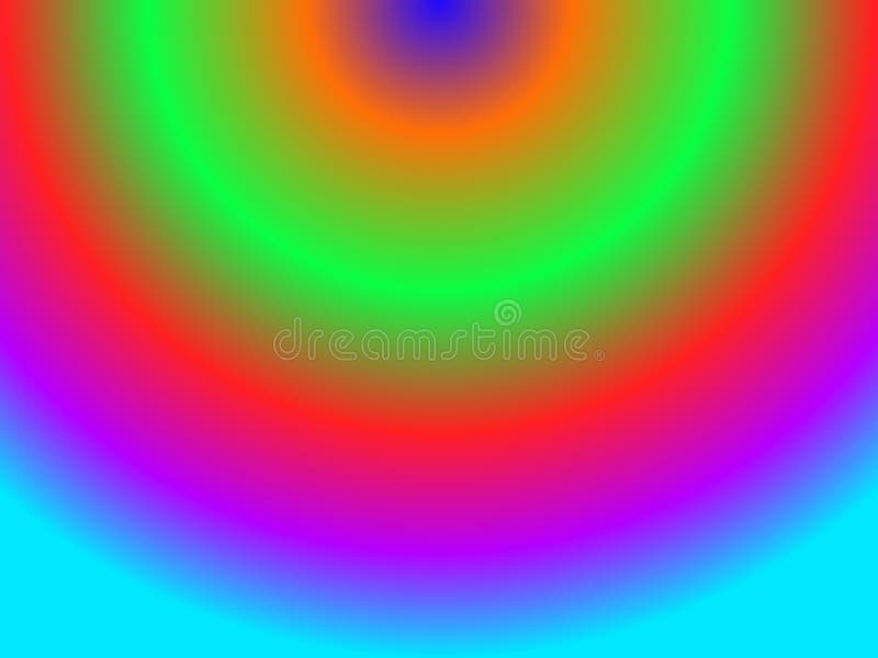 The Multi-colored Semicircle Background Stock Illustration ...