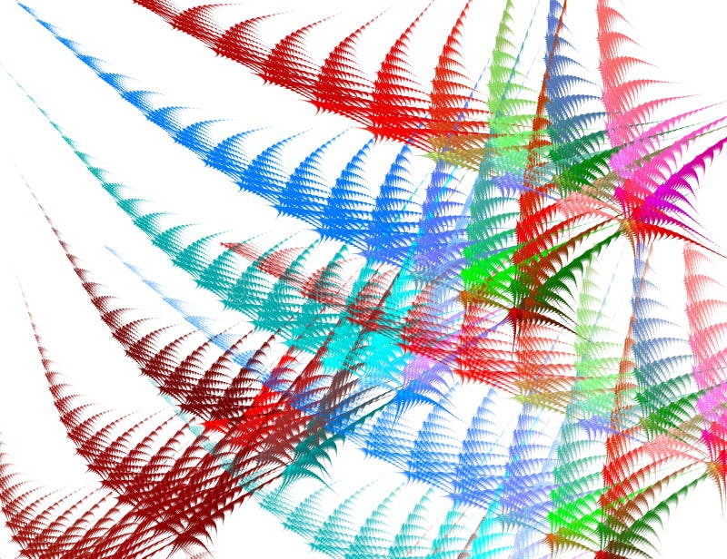 Multi-colored Small Triangles are Combined into Groups and Create an ...