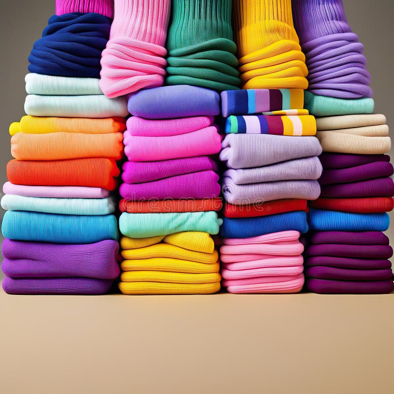 Folded Socks Stock Illustrations – 204 Folded Socks Stock Illustrations ...