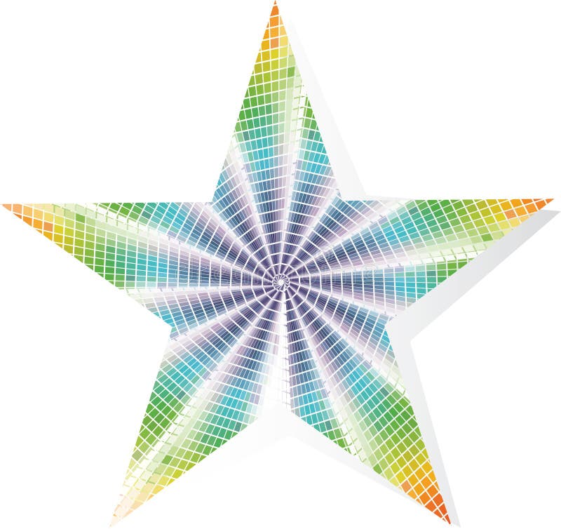 Multi-colored rainbow stock vector. Illustration of multi - 16062137