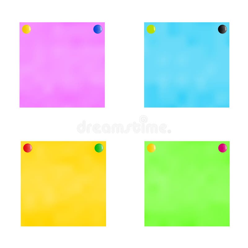 Multi-colored Stickers.Vector Illustration. Stock Vector - Illustration ...