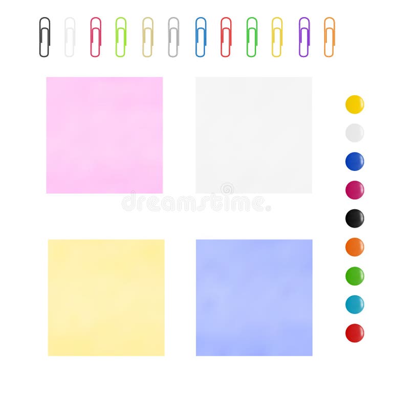 Multi-colored Stickers.Vector Illustration. Stock Vector - Illustration ...