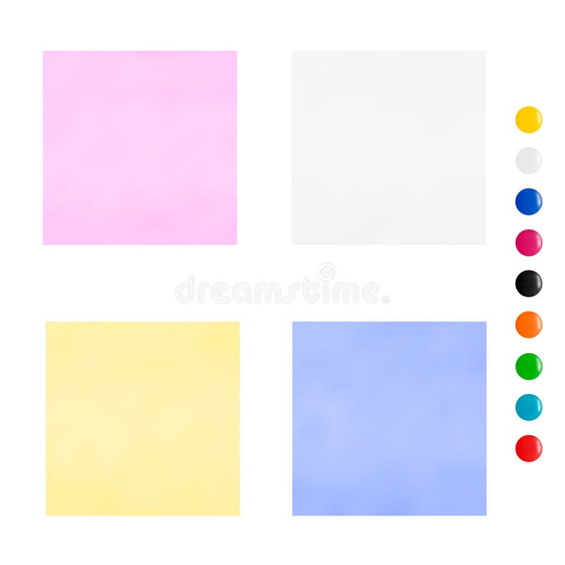 Multi-colored Stickers.Vector Illustration. Stock Vector - Illustration ...