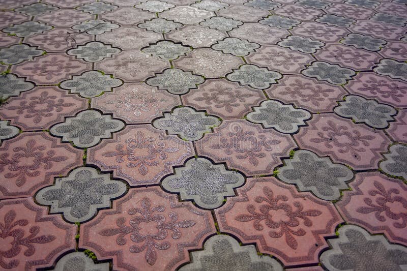 Multi-colored Stone Paving Texture. Abstract Structured Background of ...