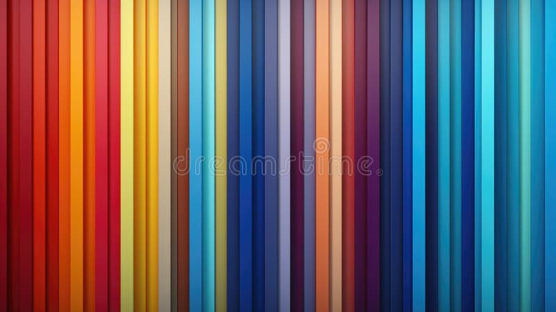 Multi-Colored Stripes Background, Abstract Illustration Stock ...