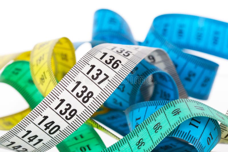 White tape-line stock image. Image of slim, inch, centimeter - 37845063