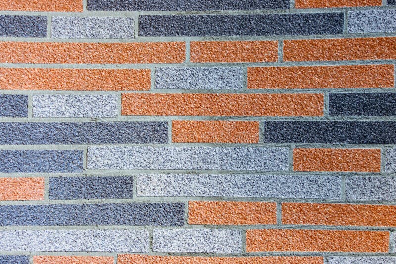 Multi-colored Textured Plaster of the Facade of the House. Monolithic ...