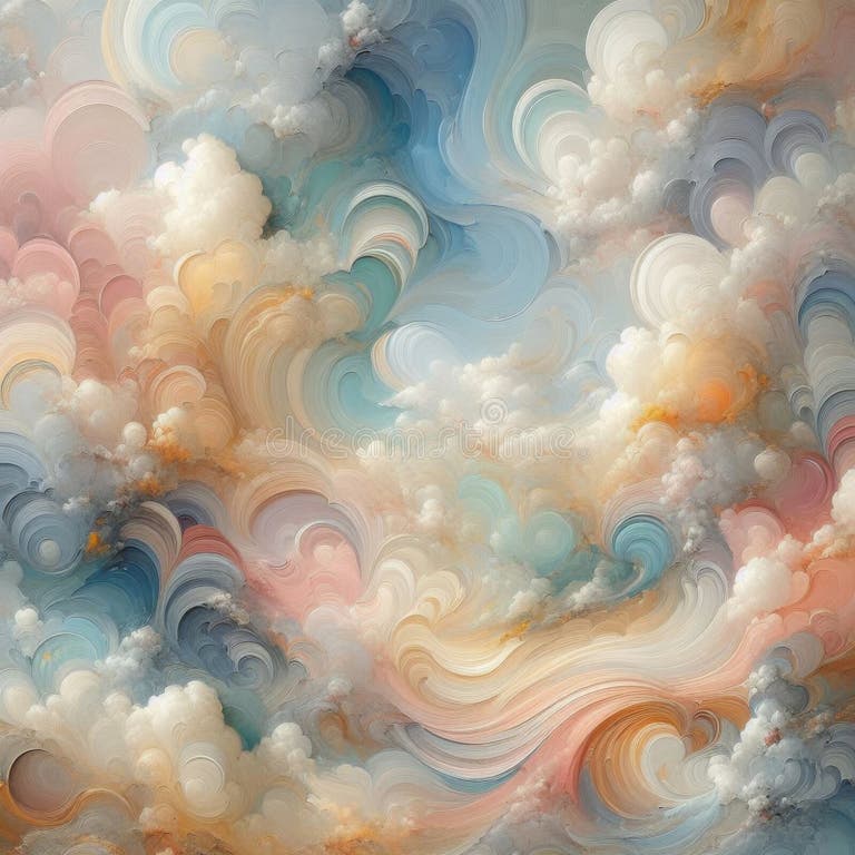 Multi-colored Textures Drawn with Pastel Paints Stock Illustration ...