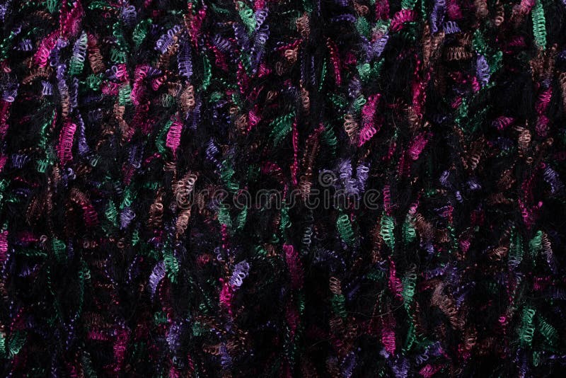 Multi Colored Thread Texture Picture Stock Image - Image of macro ...
