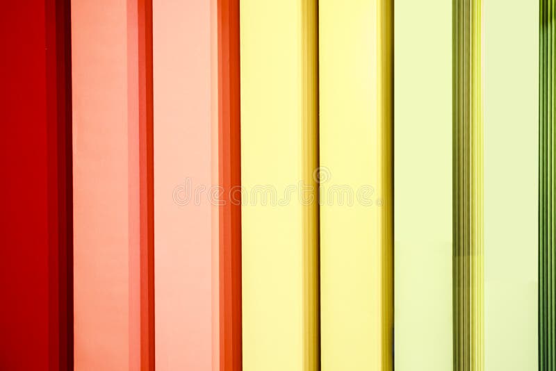 Multi-colored Vertical Blinds Stock Image - Image of style, indoors ...