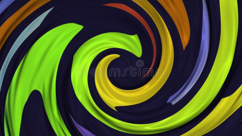 Multi-colored Vibrant Spiral Motion Background Stock Footage - Video of ...