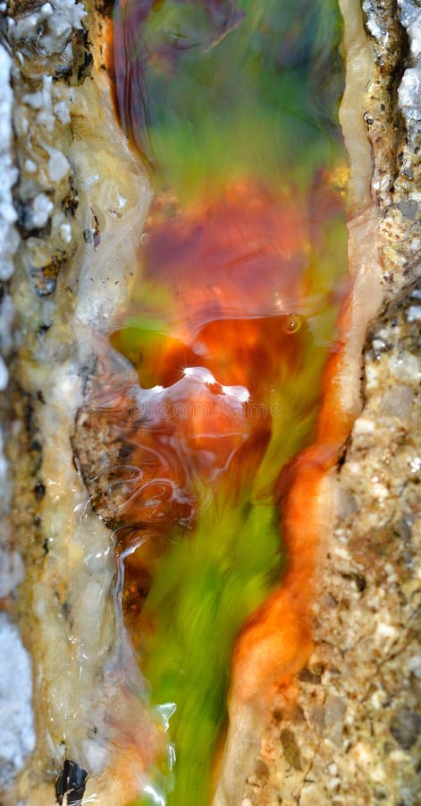 Multi-colored water 5 stock image. Image of closeup, brilliant - 27670613