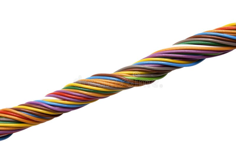 Colourful wires stock image. Image of wired, equipment - 32631731