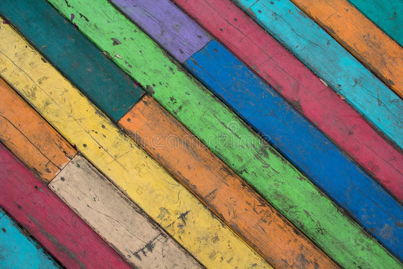 Multi-colored Wooden Floor Boards Stock Image - Image of decorative ...