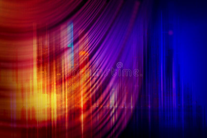 Multi Colorful Abstract Rainbow Colored Background in Orange and Blue ...