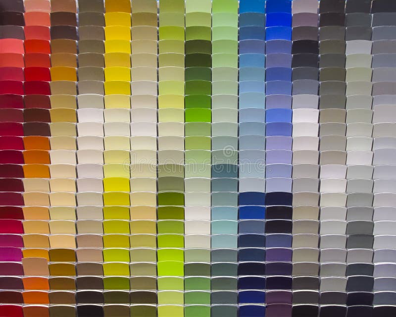 Paint Samples Display stock photo. Image of samples, swatches - 14663666