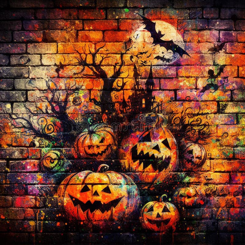 Graffiti Pumpkin Stock Illustrations – 774 Graffiti Pumpkin Stock ...