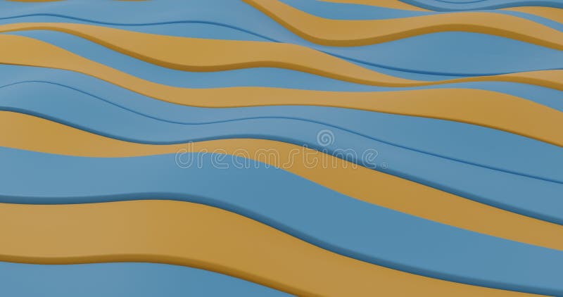 Multi Colors Wavy Solid 3D Abstract Background Design Layout for ...