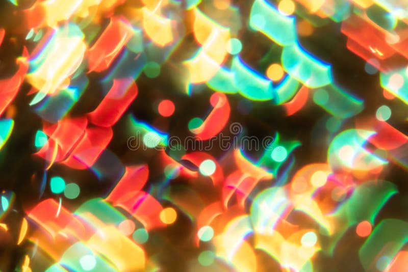 Multi Colour Blur Bokeh Crystal Light Abstract Stock Photo - Image of ...