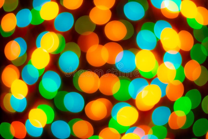 Multi Colour Blur Bokeh Light Stock Photo - Image of blink, bokeh ...