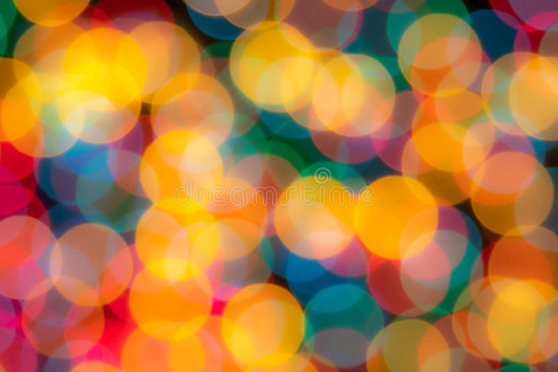 Multi Colour Blur Bokeh Light Stock Image - Image of design, light ...