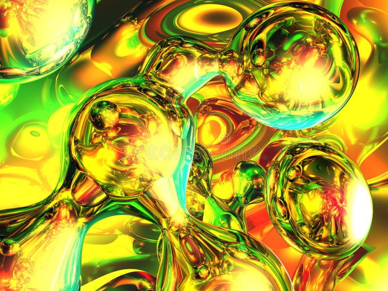 Multi colour bubbles stock illustration. Illustration of computer - 676313