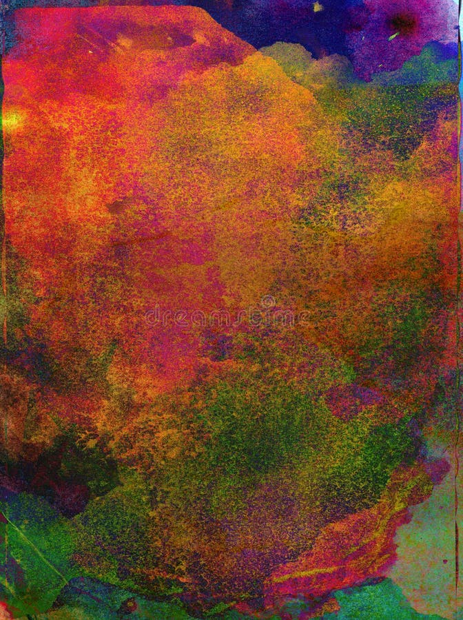 Multi Colour Paint Texture Background Stock Illustration - Illustration ...