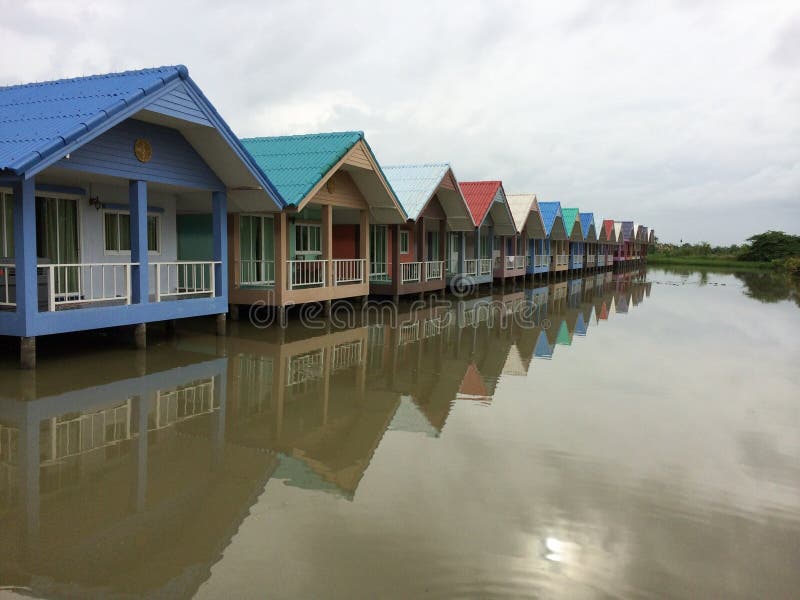 Multi-colour resort stock photo. Image of resort, multicolore - 42614326