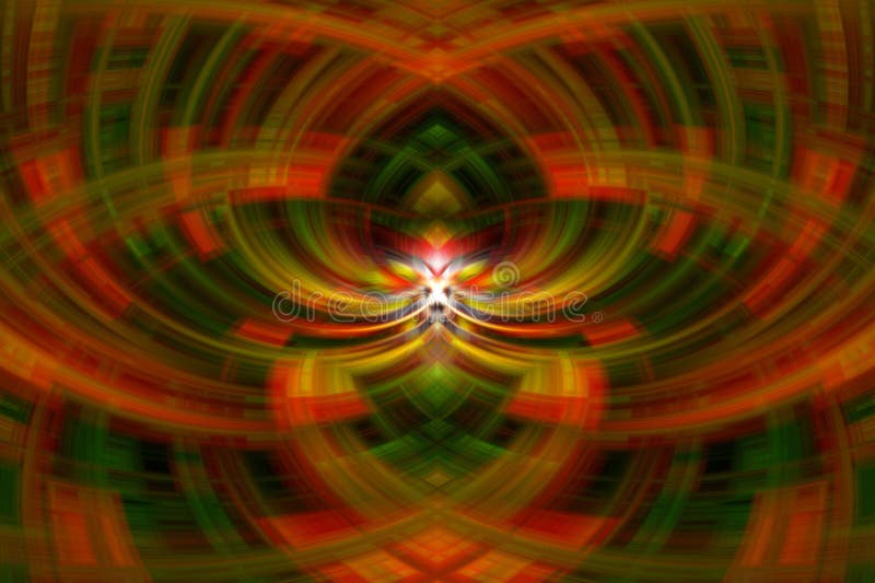 An Multi-coloured Abstract Twirl Effect Background Pattern Stock ...