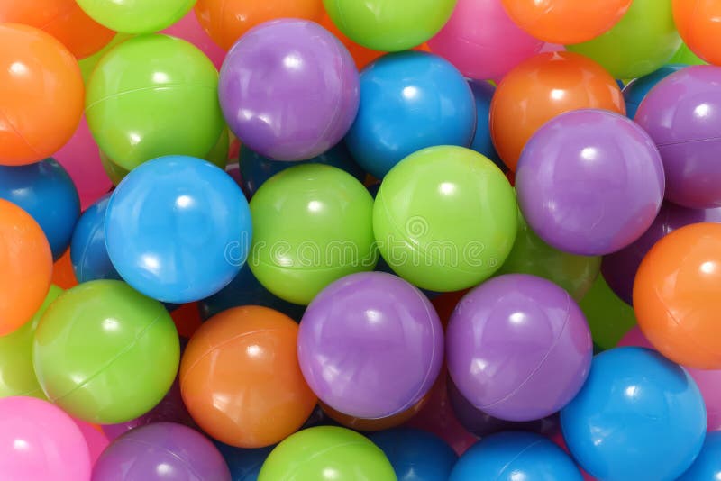 Multi Coloured Balls for Children Stock Image - Image of activity ...