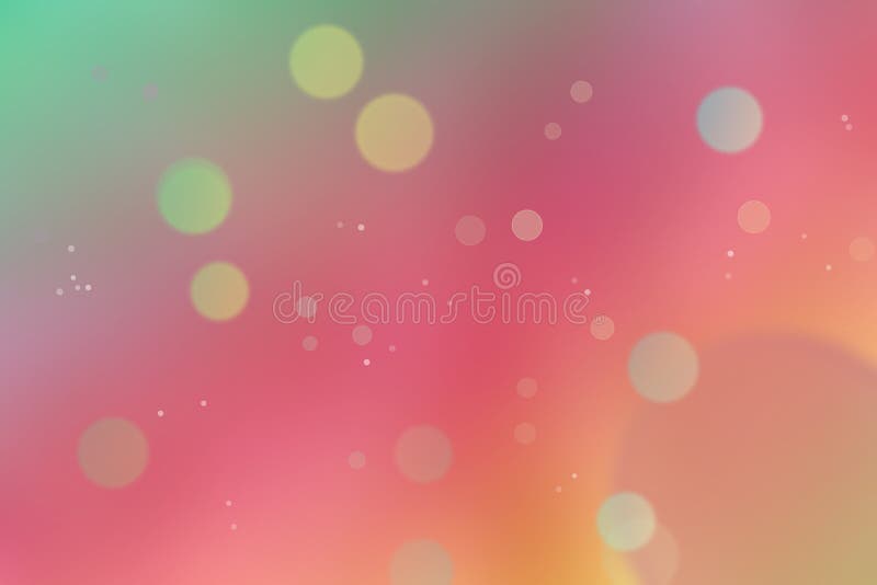 Multi Coloured Bokeh Background,color Gradient Stock Image - Image of ...