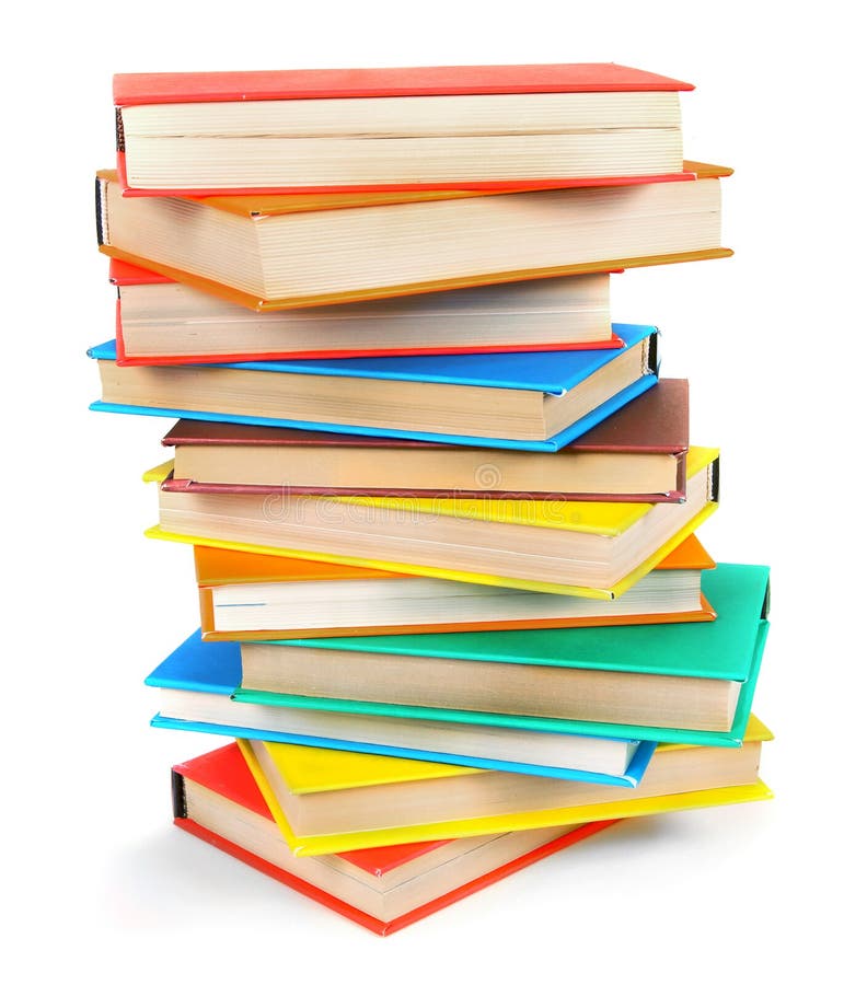 Rainbow Notebook Stack stock image. Image of creating - 37494017