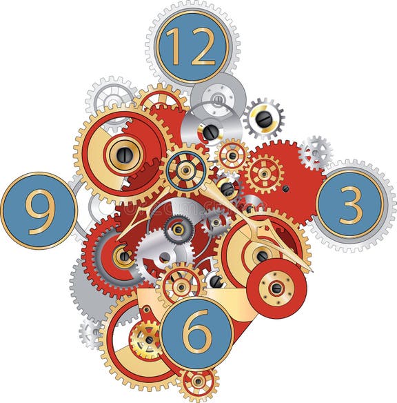 Hours stock vector. Illustration of technology, objects - 30115752