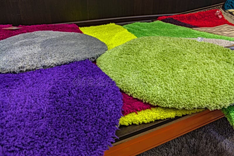 Multi Coloured Fluffy Carpets Stock Photos - Free & Royalty-Free Stock ...