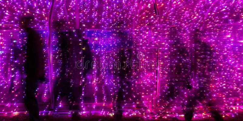Multi Coloured Led Light Abstract Stock Image - Image of beautiful ...