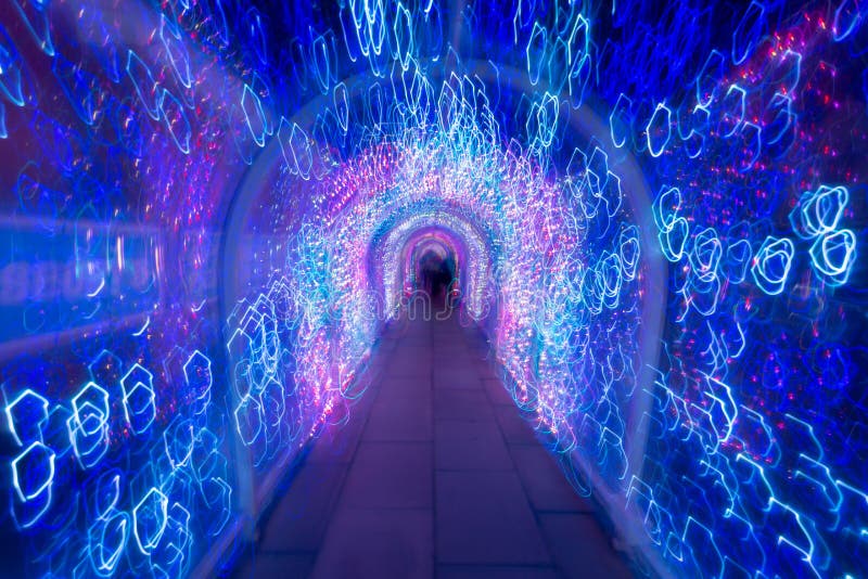 Multi Coloured Led Light Abstract Stock Image - Image of beautiful ...