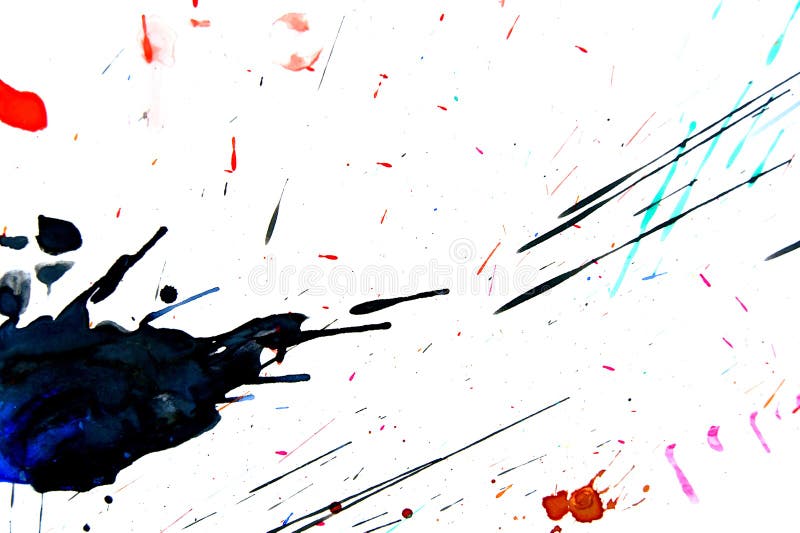 Paint Splatter Multi Coloured Stock Illustrations – 362 Paint Splatter ...