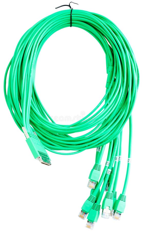 Multi-connector data cable stock image. Image of plug - 18080261